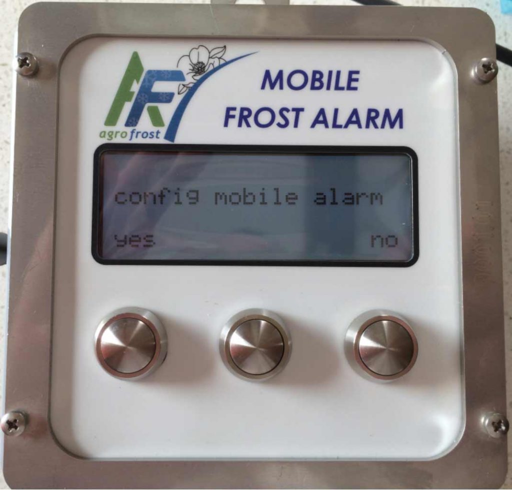 Frost Alarm - Agrofrost nv